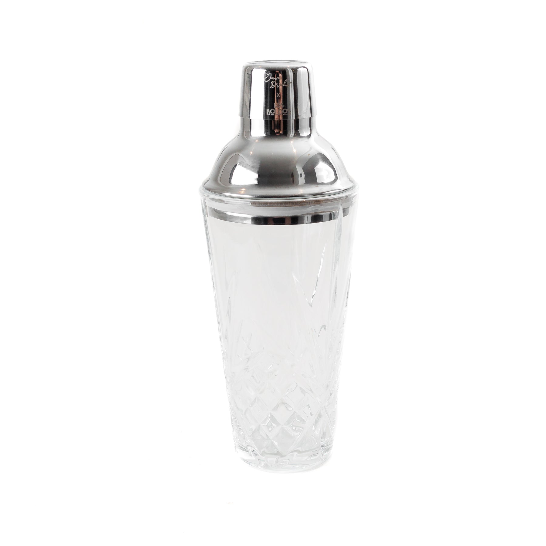 Coctelera de Vidrio 400 ml - JavaDrinks x Los Boldos - Acero Inoxidabl